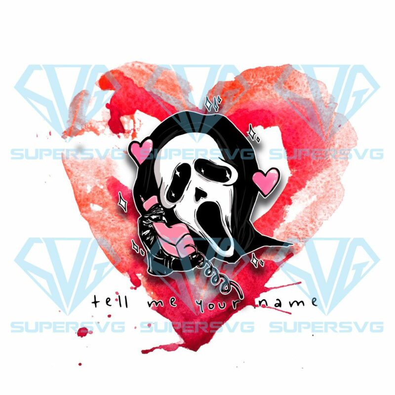 Halloween Horror Ghostface Magic PNG Sublimation Designs