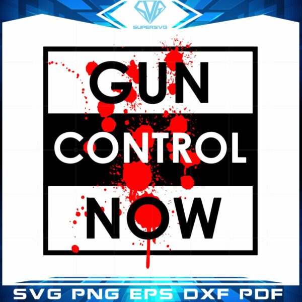 Gun Control Now End Gun Violence Svg