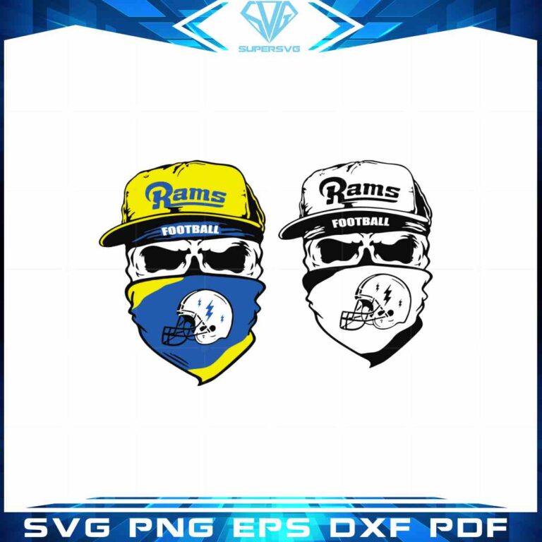 LA Rams Football NFL Players SVG Logo Sport for Cricut Sublimation Files