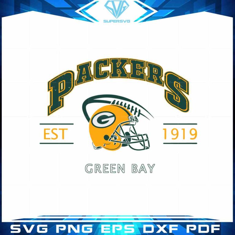Green Bay Packers NFL Players Vector SVG for Cricut Sublimation Files