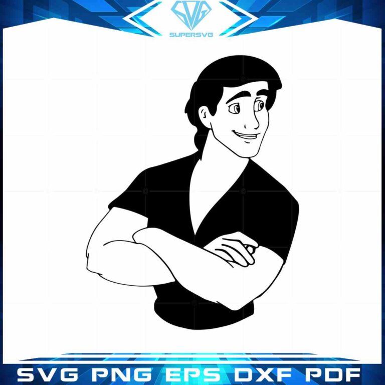 Eric Disney Prince SVG The Little Mermaid Graphic Design File