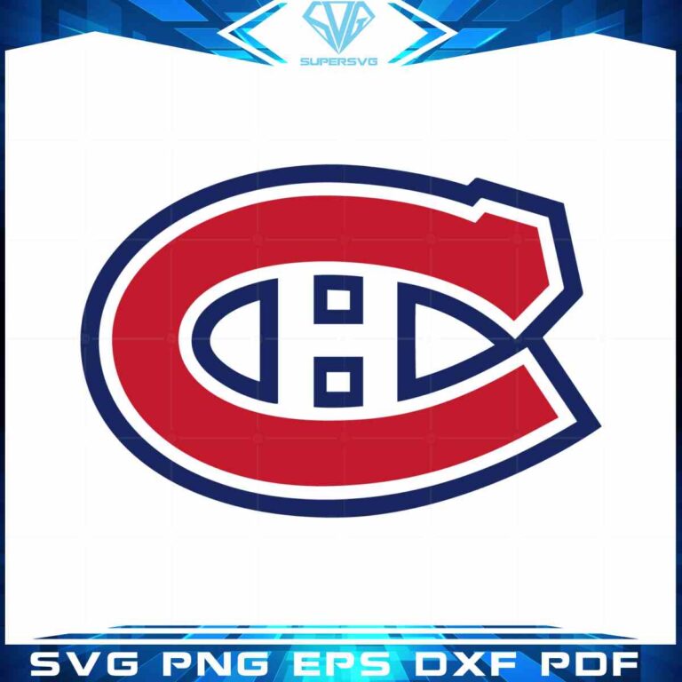 Montreal Canadiens Logo NHL Hockey Team SVG Cricut Files