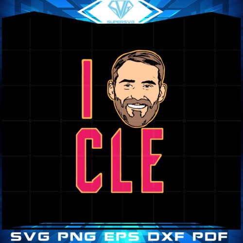 Kevin Stefanski I Love Cle Svg Sublimation Files Silhouette