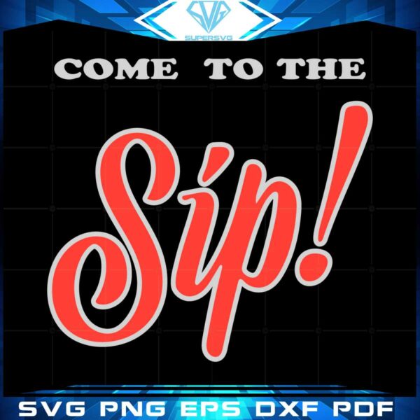 Lane Kiffin Sip Come To The Sip Svg Graphic Designs Files