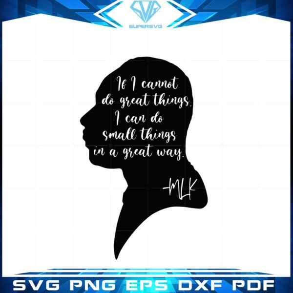 Mlk Quote Martin Luther King Svg For Cricut Sublimation Files