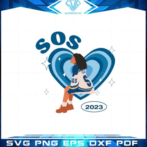 Sza Sos Tour 2023 Sos Album Svg Graphic Designs Files