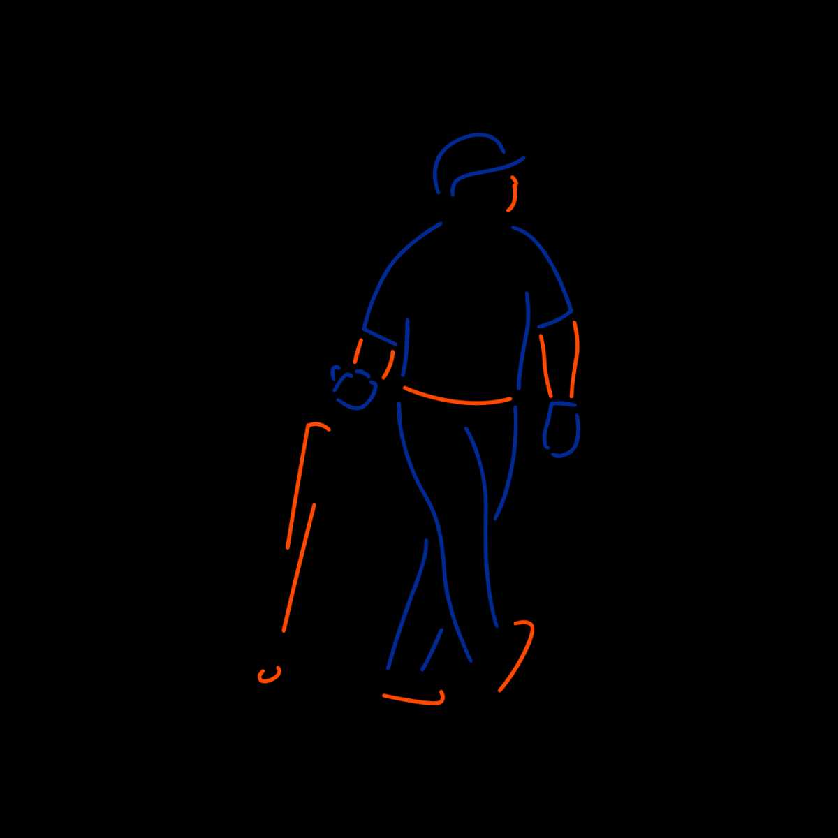 Pete Alonso Neon Bat Drop Svg For Cricut Sublimation Files