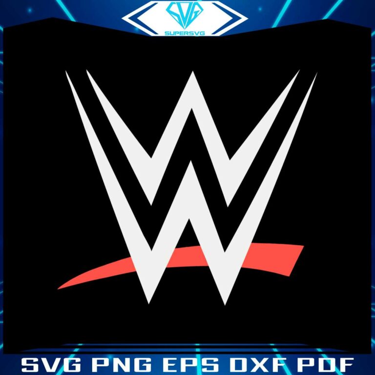 WWE Logo World Wrestling Entertainment SVG Cutting Files