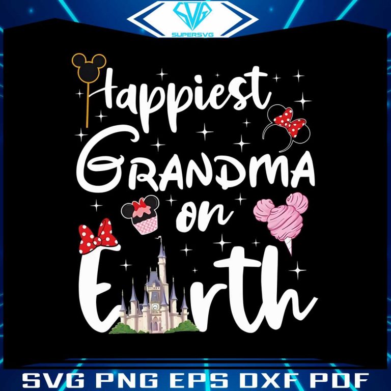 Disney Grandma PNG Happiest Grandma On Earth PNG File