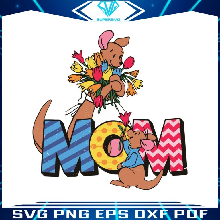 Disney Mom Cartoon Character SVG