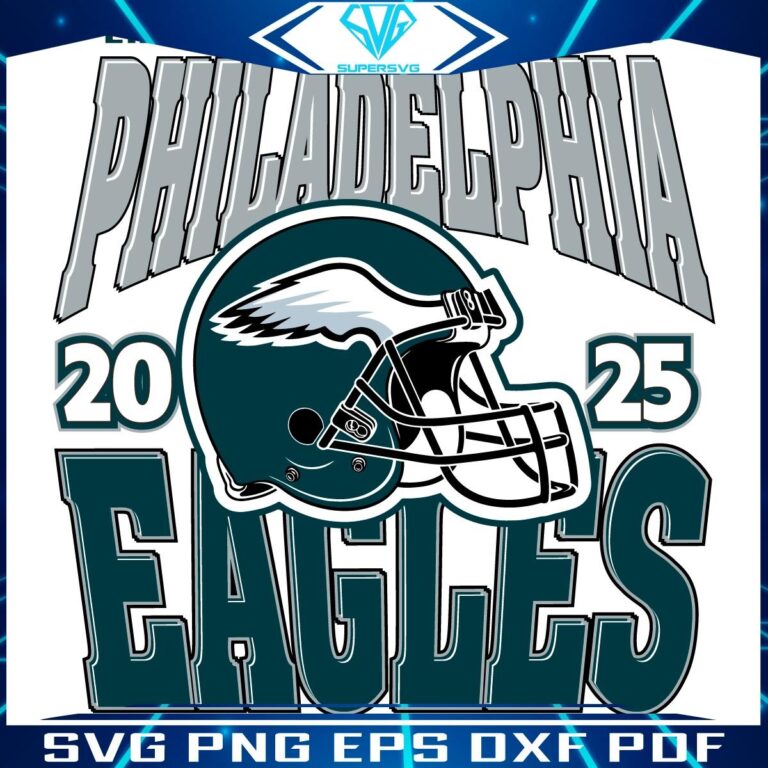2025 Eagles Vintage Super Bowl Lix Champs Svg Design
